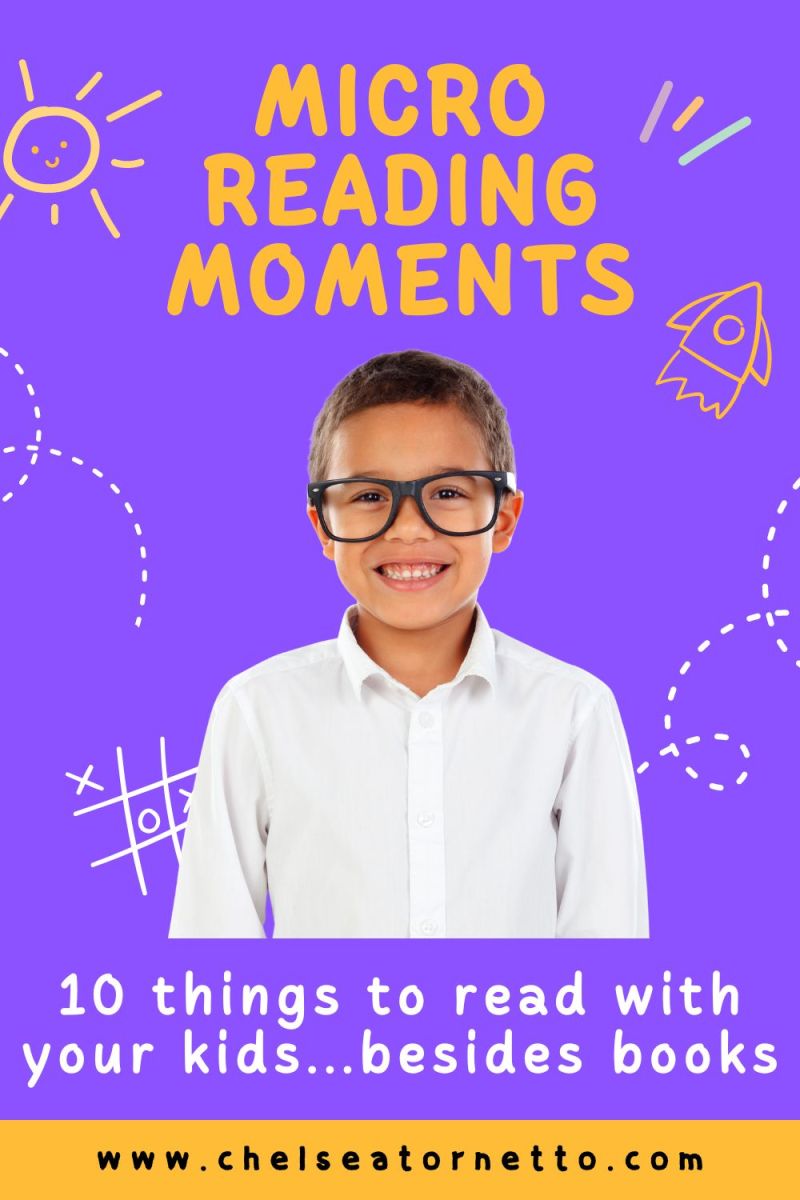Micro-Reading Moments: 10 Things To Read With Your Kids, Besides Books ...